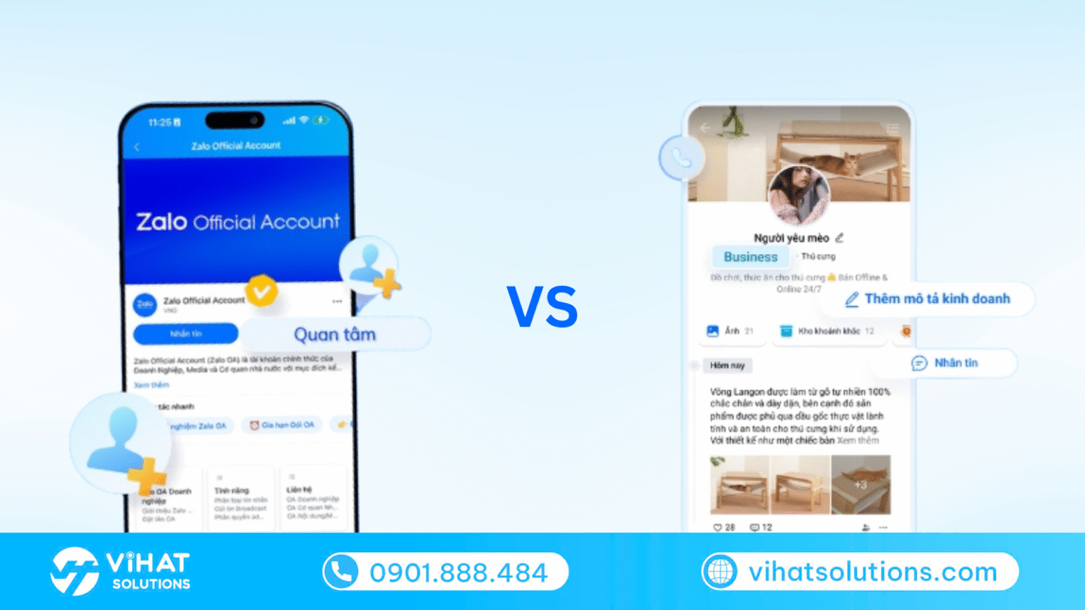 Phân biệt Zalo OA và Zalo cá nhân: Khác nhau ở điểm nào?