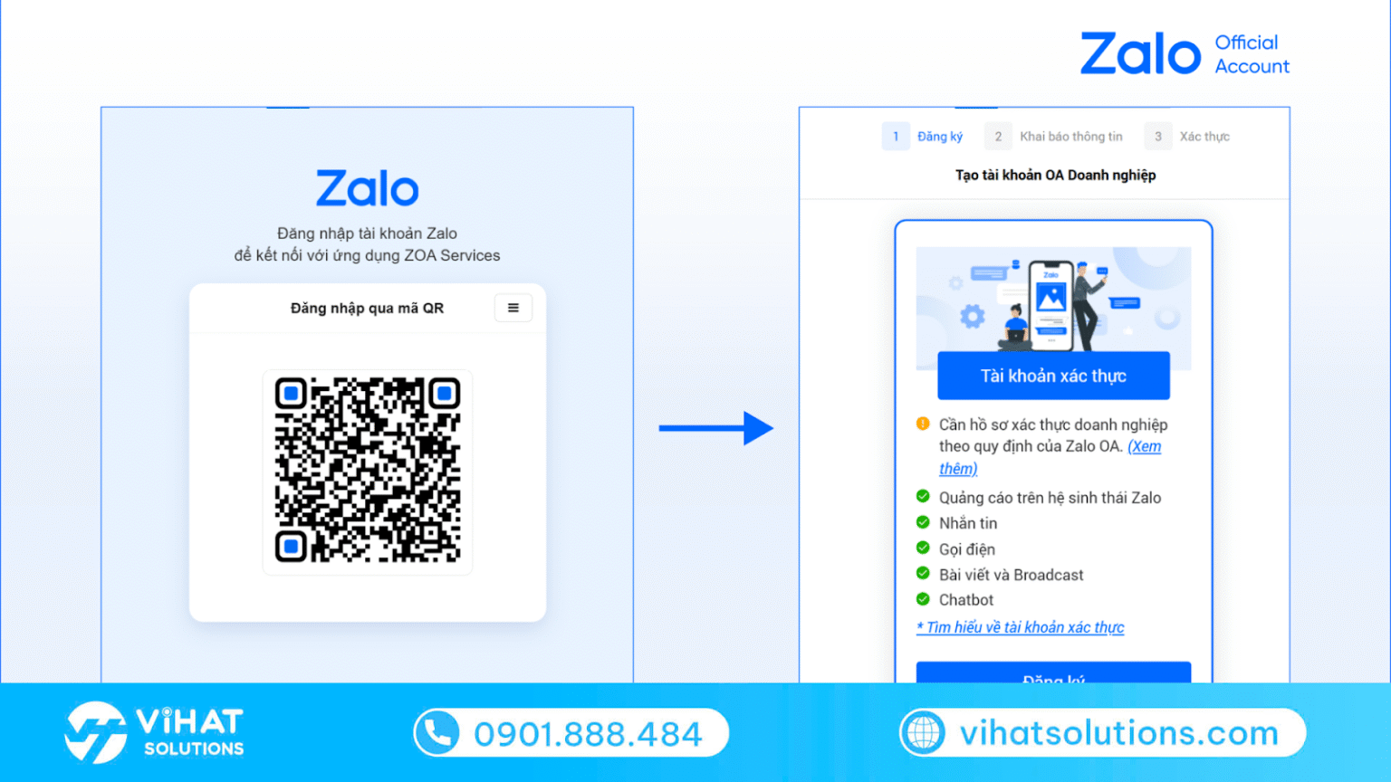 Hướng dẫn tạo Zalo Official Account cho doanh nghiệp từ A - Z